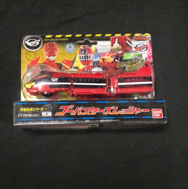 POWER RANGER RESSHA Sentai ToQger Tokkyuger EX Go-Busters Ressha Bandai ...