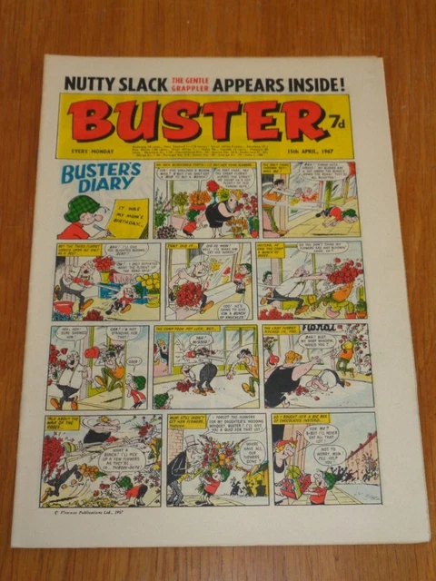 BUSTER 15TH APRIL 1967 Fleetway British Weekly Comic* EUR 9,74 ...