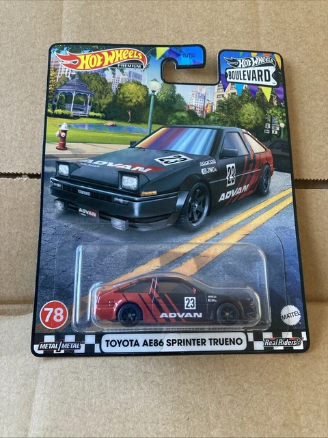 HOT WHEELS DIECAST Boulevard Series -Toyota AE86 Sprinter Trueno -78 £ ...