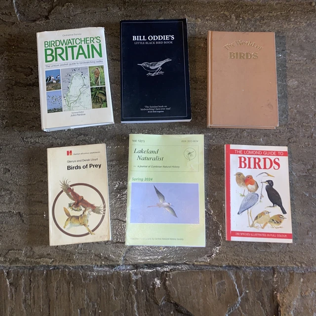 BIRD GUIDE BIRDWATCHING British & Europe Birds Book Bundle Joblot X 6 £ ...