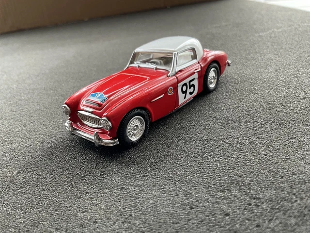 CORGI TOYS AUSTIN Healey 3000 1964 ALPINE RALLY Pauline Mayman Val ...
