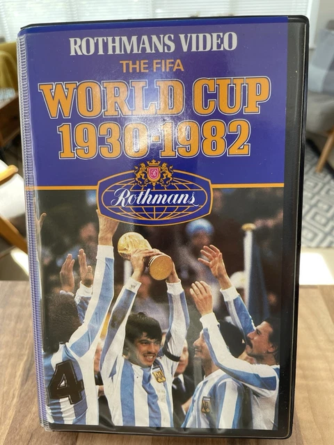 ROTHMANS THE FIFA World Cup 1930-1982 Football Big Box Clamshell VHS ...