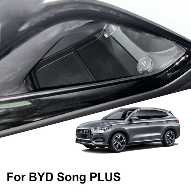 BLACK CENTER CONSOLE Box for BYD Song Plus 2022+ Practical and Easy to ...