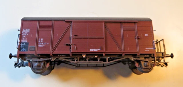 KLEIN MODELLBAHN H0 Fermé Wagon de Marchandises 138 8 217-8 Gklms De DB ...