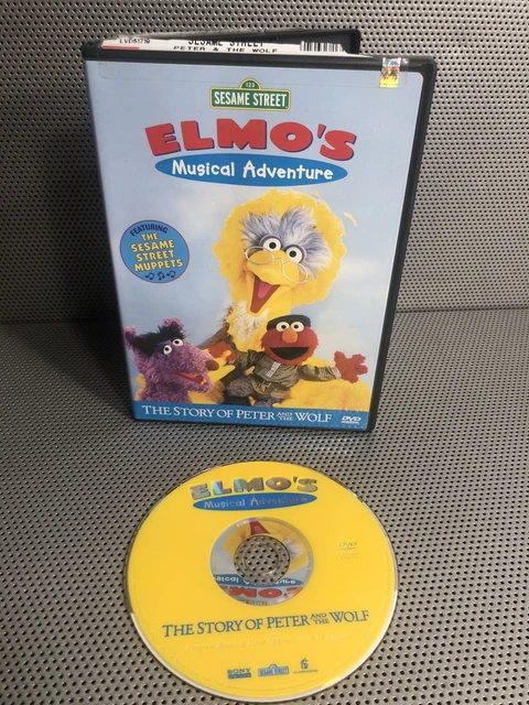 123 SESAME STREET: Elmo’s Musical Adventure (DVD) The Story Of Peter ...