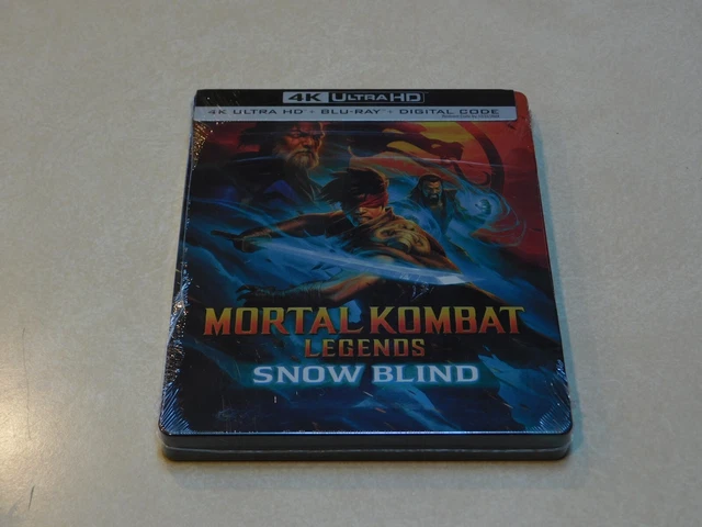 MORTAL KOMBAT LEGENDS Snow Blind Steelbook (4K Ultra HD/Blu-ray) New Sealed £49.25 - PicClick UK
