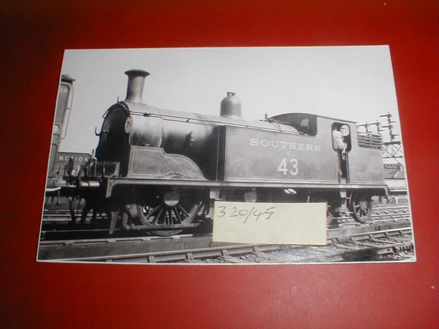 Loco Photo Lswr Sr Br 0 4 4t Class M7 No 43 £1 50 Picclick Uk