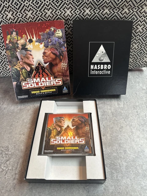 SMALL SOLDIERS SQUAD Commander PC CD-ROM Big Box DreamWorks Hasbro Int ...