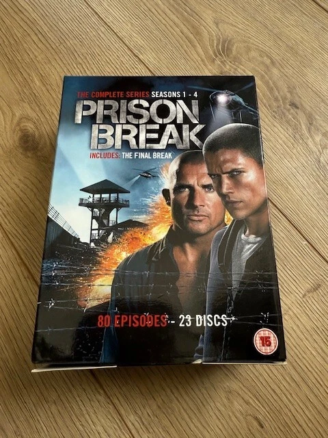 PRISON BREAK SEASONS 1-4 Compete Series dvd Collection Boxset 23 Discs £4.88 - PicClick UK