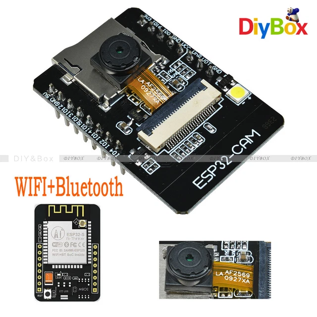 ESP32-CAM ESP32-S 5V WIFI Bluetooth Development Board with OV2640 ...
