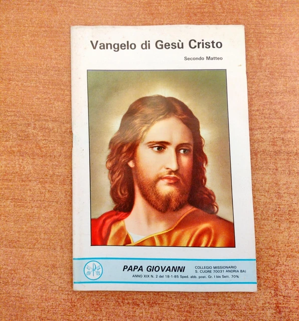 VANGELO DI GESU Cristo - Secondo Matteo - Papa Giovanni EUR 4,00 ...