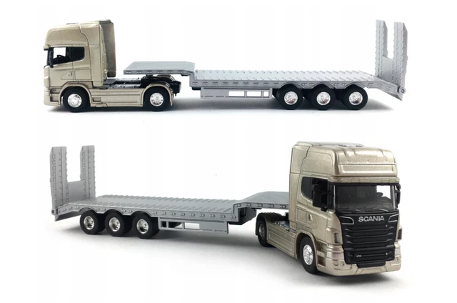 SCANIA V8 R 730 Transporter Swedish Truck Model Diecast Toy 1:64 Scale ...