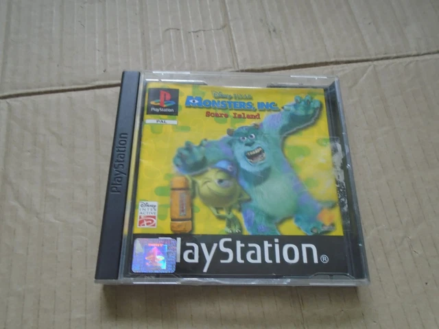 MONSTERS INC DISNEY PS1 NO FRONT COVER Sony Playstation £4.95 - PicClick UK