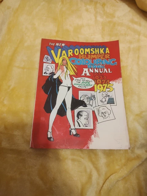 THE NEW VAROOMSHKA Bumper Colouring Book Annual 1975 Van Nostrand ...