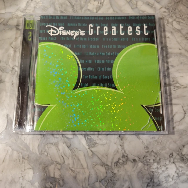 VARIOUS ARTISTS : Disneys Greatest Vol. 2 CD $5.58 - PicClick CA