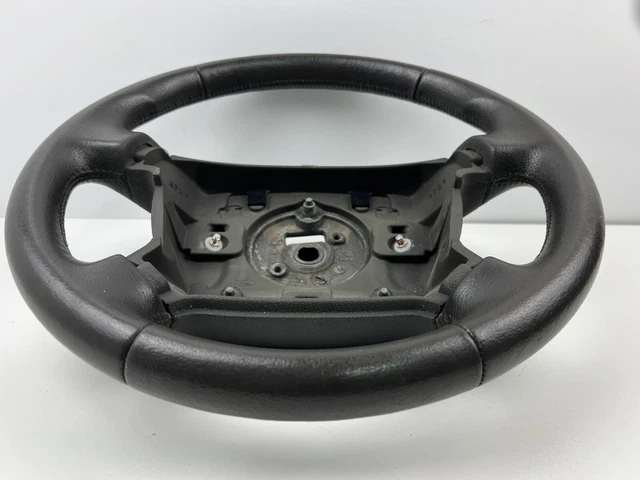 FORD BA BF Falcon Fairmont Ghia XR6 XR8 Brown Leather Steering Wheel 10 ...