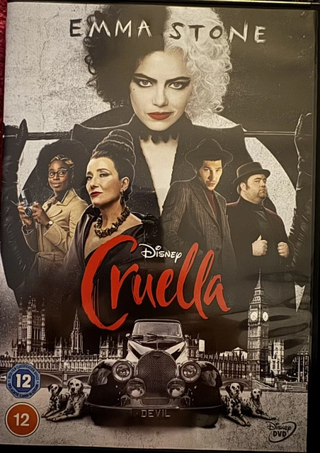 WALT DISNEY CRUELLA Emma Stone New Sealed DVD £4.95 - PicClick UK