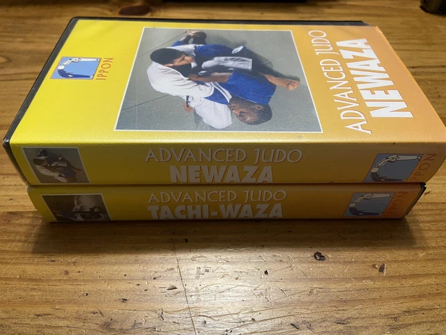 2 ADVANCED JUDO VHS Newaza & Tachi-Waza IPPON Karate Martial Arts ERIC ...