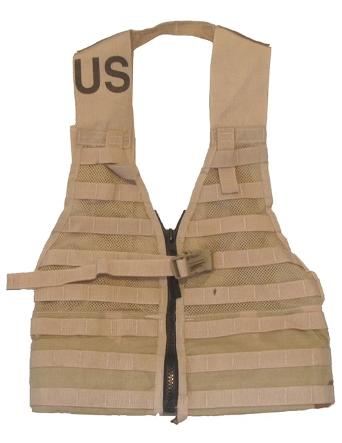 US MARINE CORPS Usmc Molle Fighting Load Carrier Flc Vest Army Coyote ...