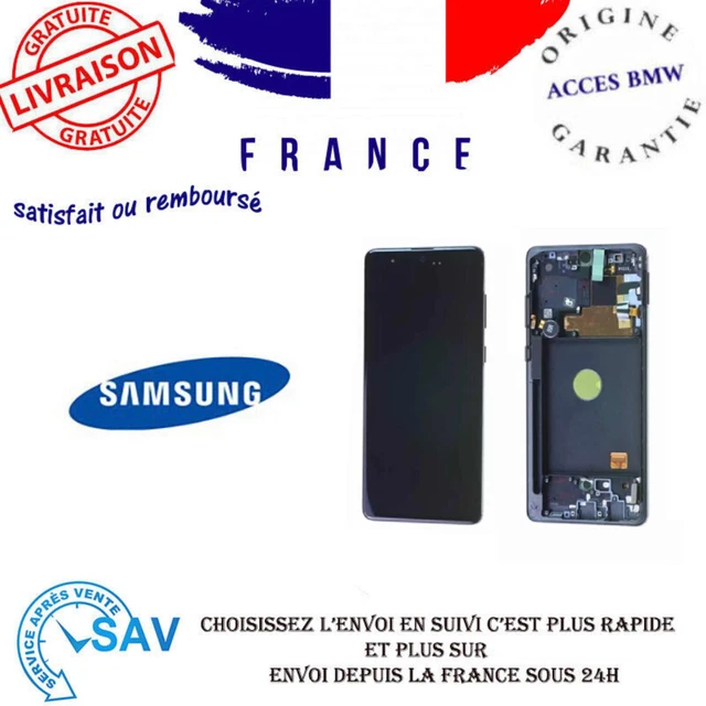 ECRAN LCD OLED Noir Sur Châssis Pour Samsung Galaxy Note 10 Lite (N770F) EUR 159,99 - PicClick FR