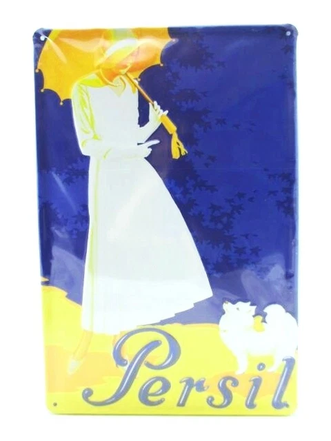 LETRERO DE METAL Persil Mujer 30cm, Nostalgia Escudo de Metal, Nuevo ...