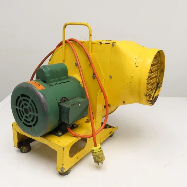 AIR SYSTEMS SVB-E8 3/4Hp 115/230V 1Ph Squirrel Cage Blower 1570/2700CFM ...