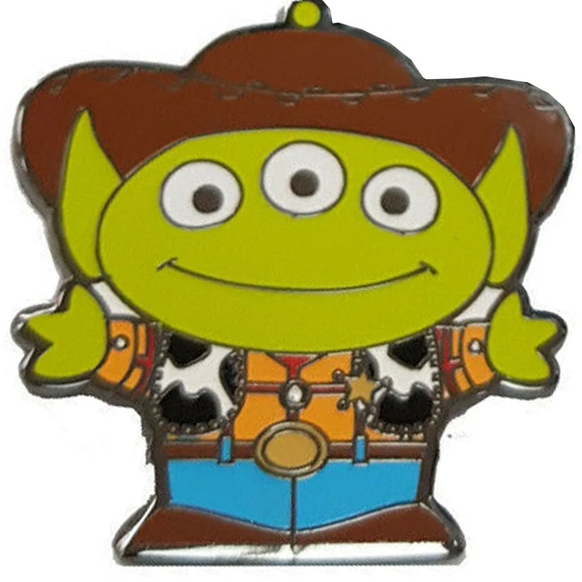 LOUNGEFLY DISNEY PIXAR Alien Remix Woody Pin Badge Mystery Blind Box ...