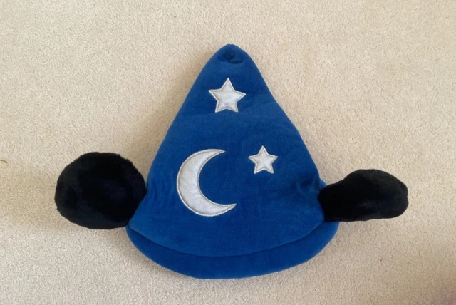 DISNEYLAND RESORT PARIS Mickey Mouse Sorcerers Blue Hat With Ears ...