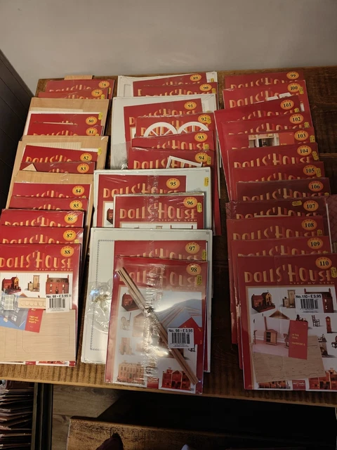 BUILD YOUR OWN dolls house Del prado - All Issues intact some opened £ ...
