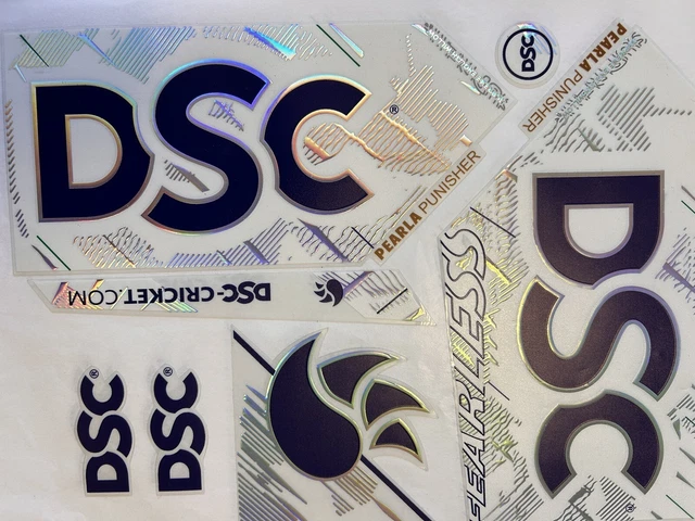 CRICKET BAT STICKER Metallic(DSC ) £10.00 - PicClick UK