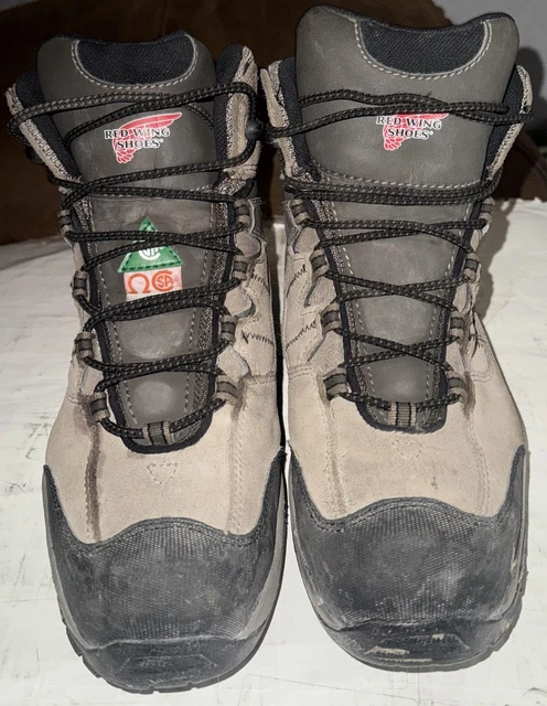 RED WING BOOTS Mens Size 8 Brown Xplorer 3561 Waterproof Safety Toe ...