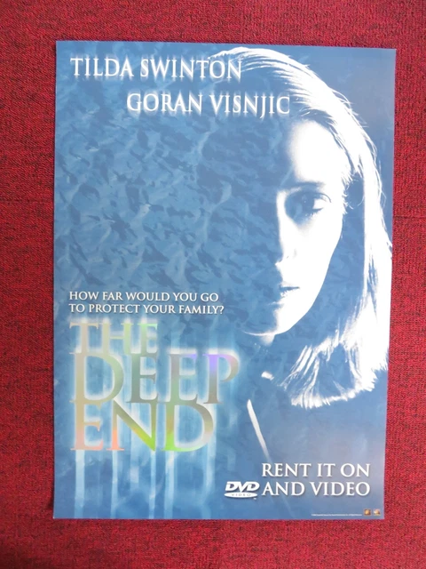 THE DEEP END Vhs & Dvd Video Poster Tilda Swinton Goran Visnjic 2001 £ ...