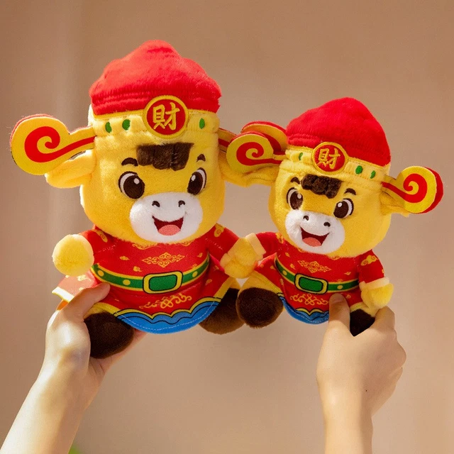 CHINESE NEW YEAR Fortune Horse Plush Toy With Pp Cotton Fill For Home ...