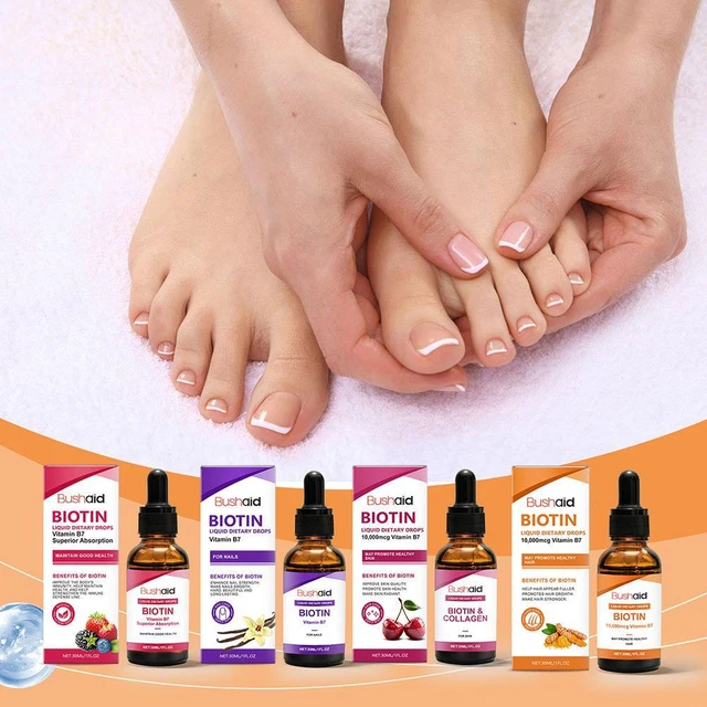 BIOTIN LIQUID DROPS 10000mcg: Max Strength Hair, Skin, Nails UK £4.35 ...