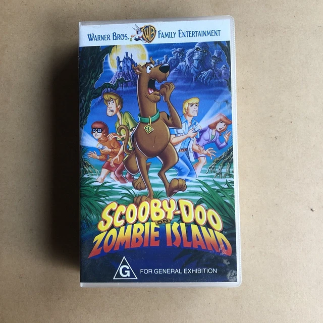 SCOOBY DOO ZOMBIE Island Kids Family Cartoon Network TV VHS Video $31. ...