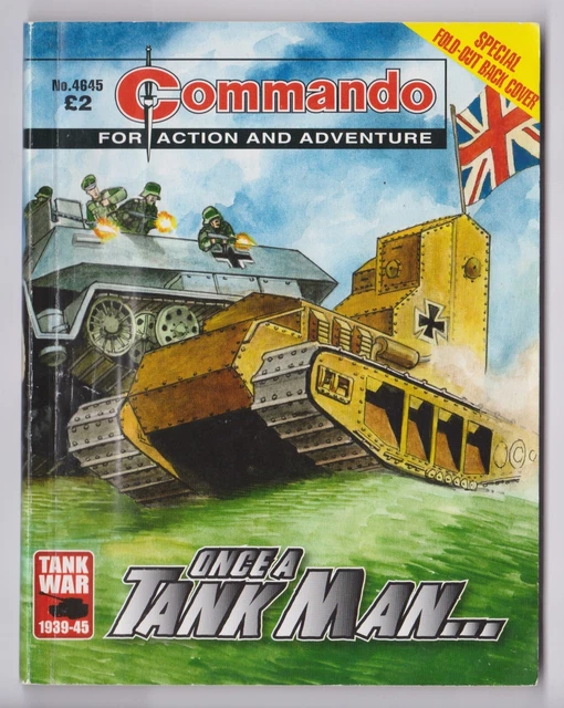 COMMANDO WAR COMIC #4645 Once a Tank Man EUR 1,19 - PicClick IT