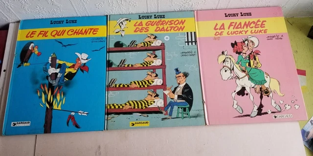 LUCKY LUKE 2 DE 1975 1 DE 1985 lot de 3 BEG EUR 10,00 - PicClick FR