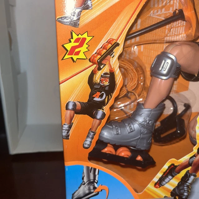 NUEVO HASBRO 1999 Action Man Roller A. T. A. K. 12" Figura #89509 EUR ...