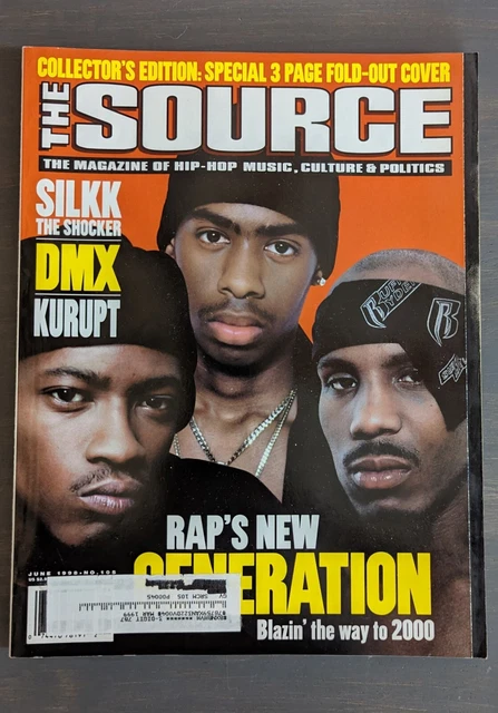 THE SOURCE MAGAZINE Kurupt DMX Spike Lee Big Pun Cam'Ron #105 June 1998 ...