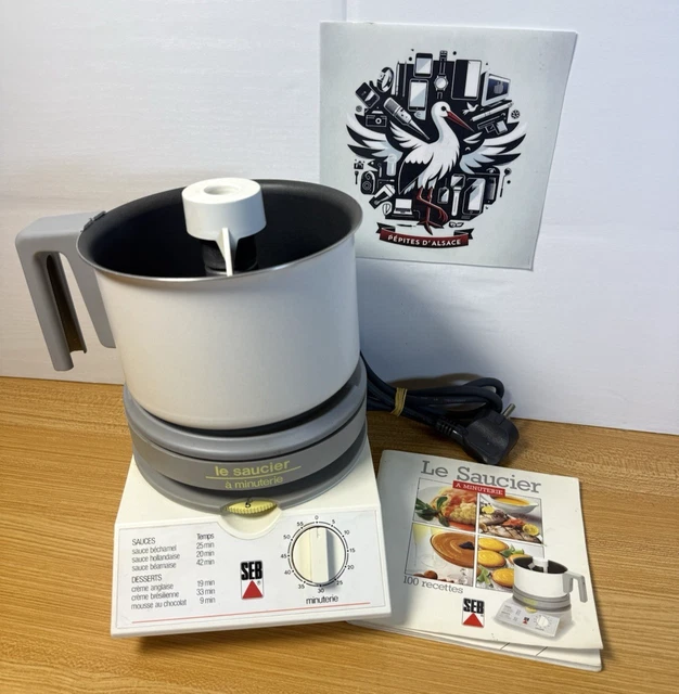 SEB LE SAUCIER Saucemaker Machine 0.7L Cuit Chauffe Mélange Sauce ...