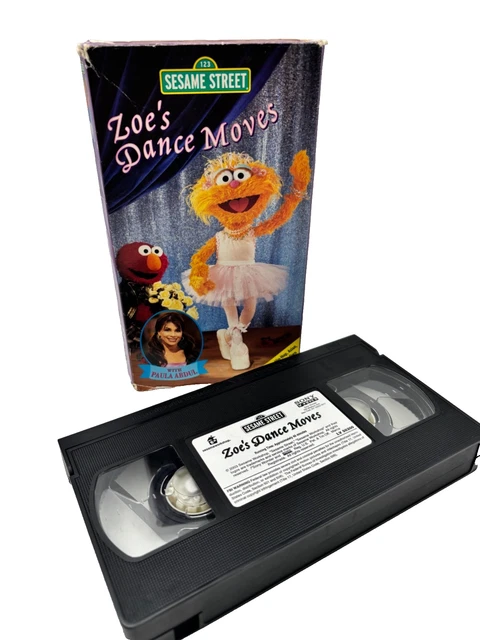 SESAME STREET - Zoes Dance Moves (VHS, 2003) with Paula Abdul £31.27 ...