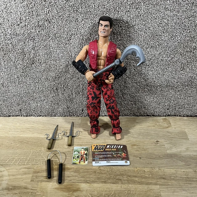ACTION MAN ELECTRONIC Ninja Kick Figure 1997 He Kicks And Shouts £0.99 ...