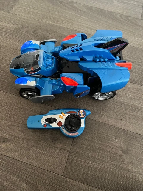 VTECH SWITCH & Go Dash The T-Rex Dinosaur Toy Blue Remote Control T Rex ...