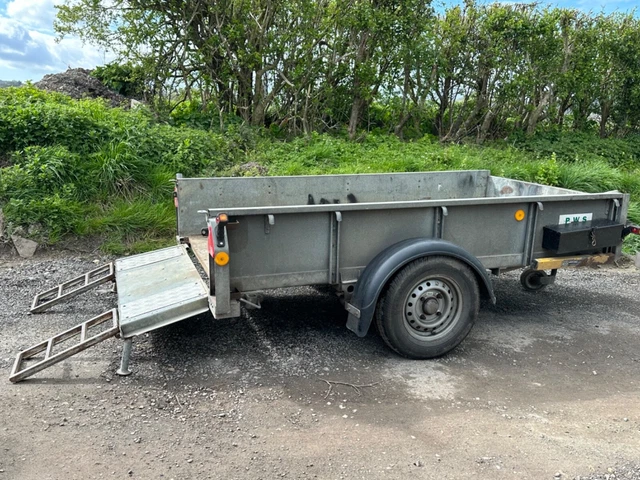 IFOR WILLIAMS GD84 8ft x 4ft Single Axle Utility Trailer Custom Spec £ ...