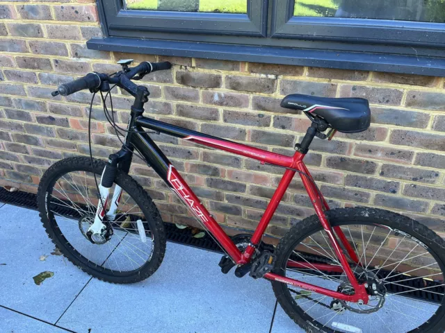 APOLLO PHAZE MOUNTAIN Bike 26 Inch Wheel's 22 Inch Frame. Black, Red and White. £34.48 - PicClick UK