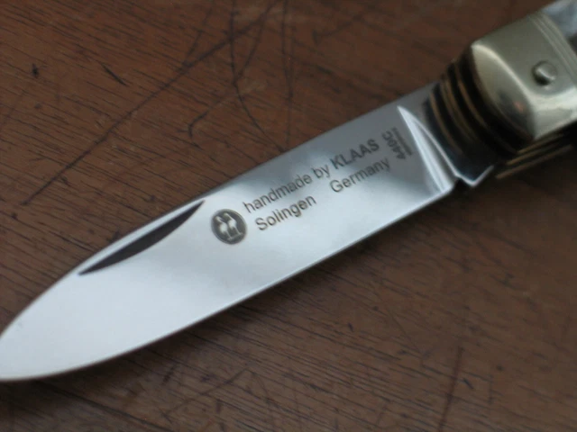 KRANICH ROBERT KLAAS Handarbeit Solingen Jagd,- Taschenmesser ...