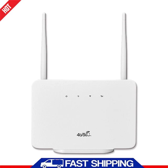 4G LTE CPE Router Modem External Antenna Wireless Hotspot with Sim Card ...