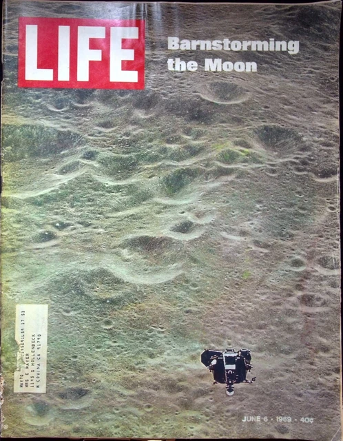 BARNSTORMING THE MOON - Life Magazine, June 6 1969 Vintage Labled £8.13 ...