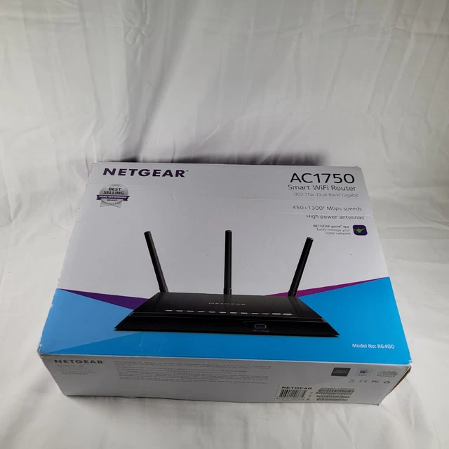 NETGEAR - R6400V2 - AC1750 Wireless Dual-Band Gigabit Wifi Router $24. ...
