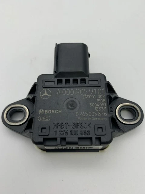 MERCEDES BENZ W212 W218 Yaw Rate Sensor Lateral Acceleration Module ...